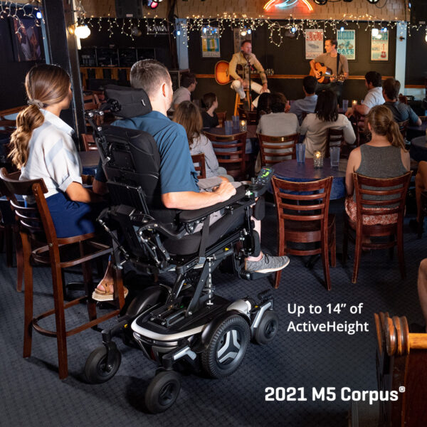 Permobil M5 Corpus Power Wheelchair - GTK