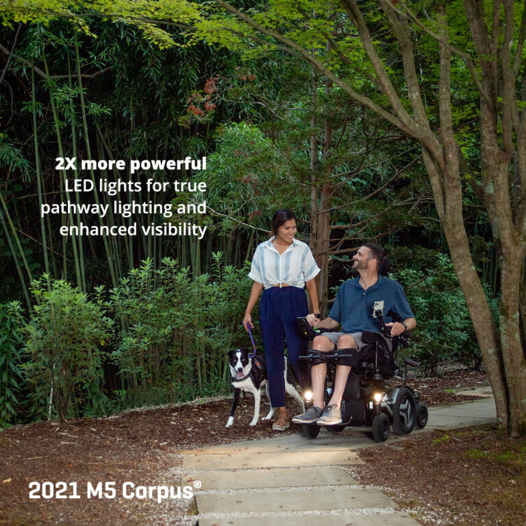 Permobil M5 Corpus Power Wheelchair - GTK