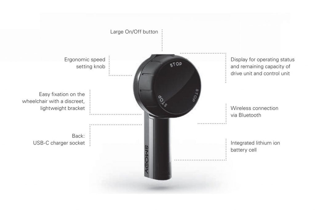 Alber SMOOV - Manual wheelchairs - Power Assist Devices - GTK