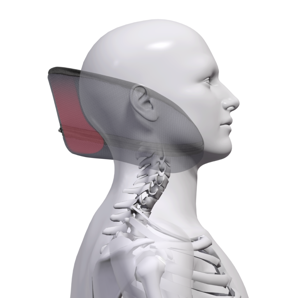 Spex Extended Lateral Head Support - Seating and Positioning - GTK