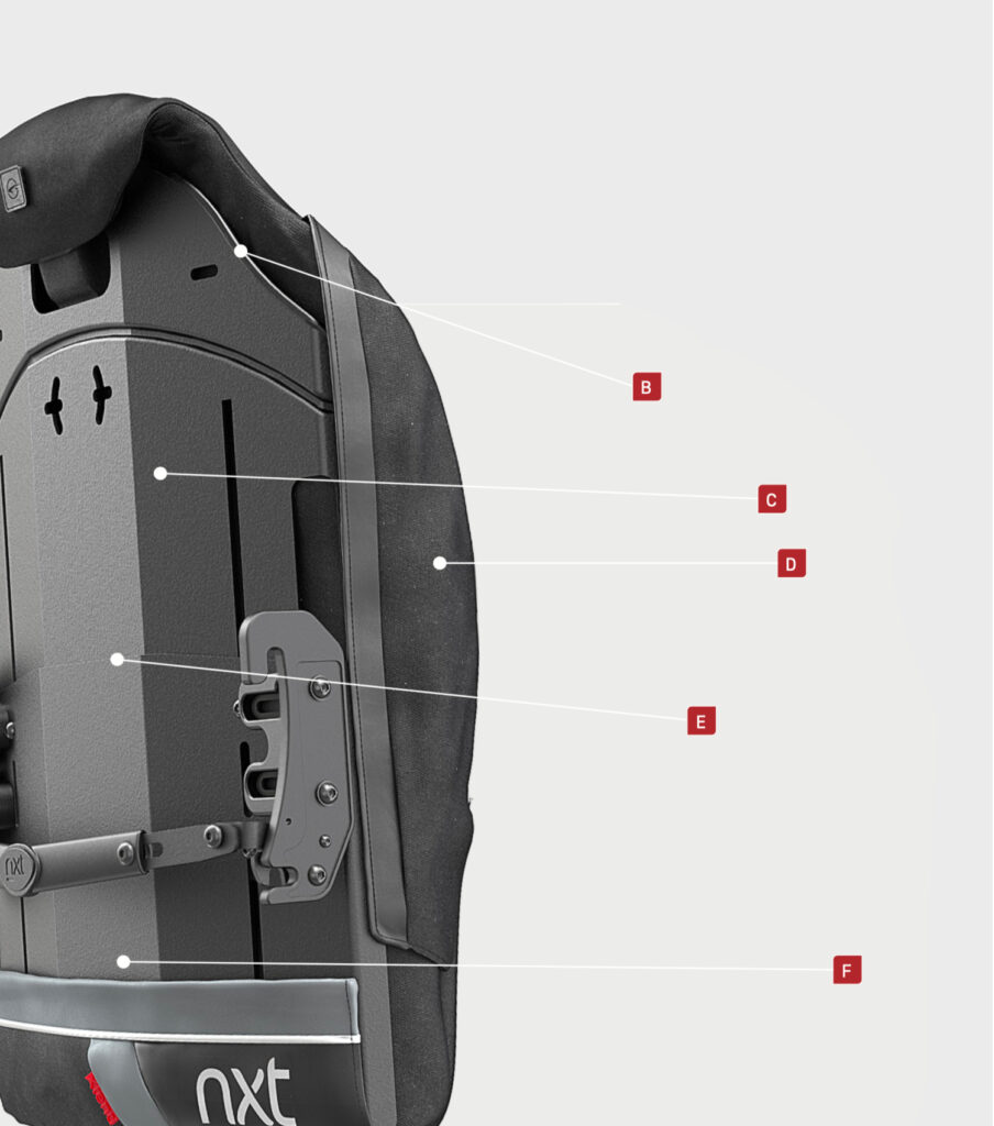 NXT Xtend Back Support - Seating and Positioning - GTK
