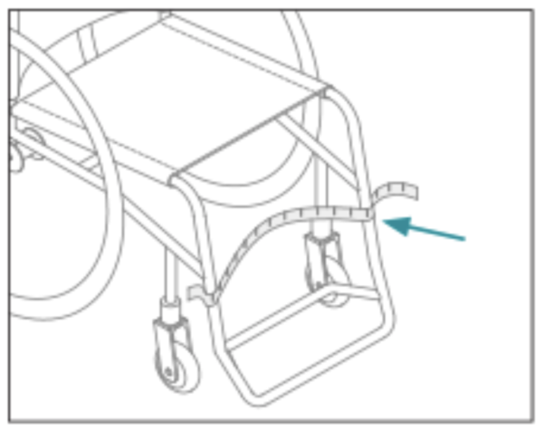 Bodypoint Aeromesh Calf Strap - Seating and Positioning - GTK