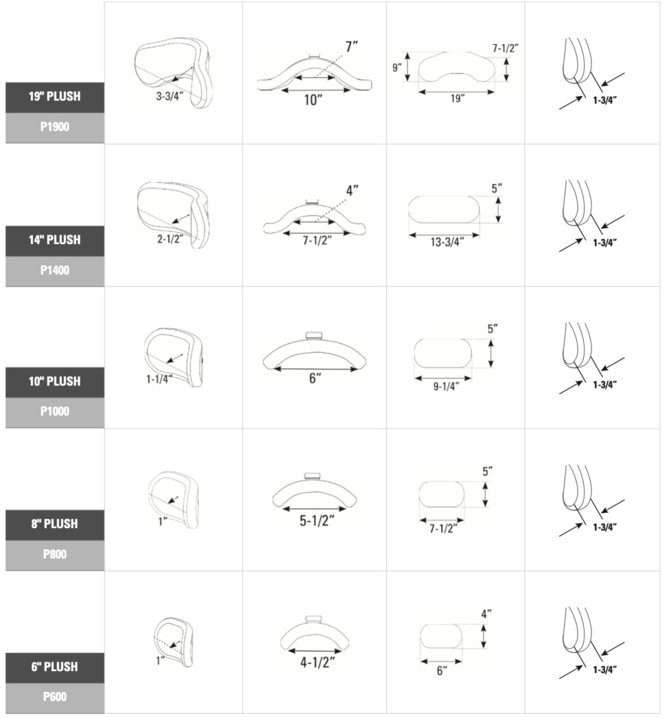 Whitmyer Plush Head Support - Seating and Positioning - GTK
