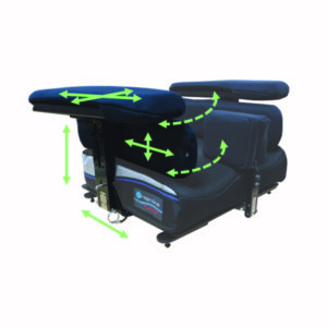 Dreamline Arm and Lateral Thigh Supports - Seating and Positioning - GTK