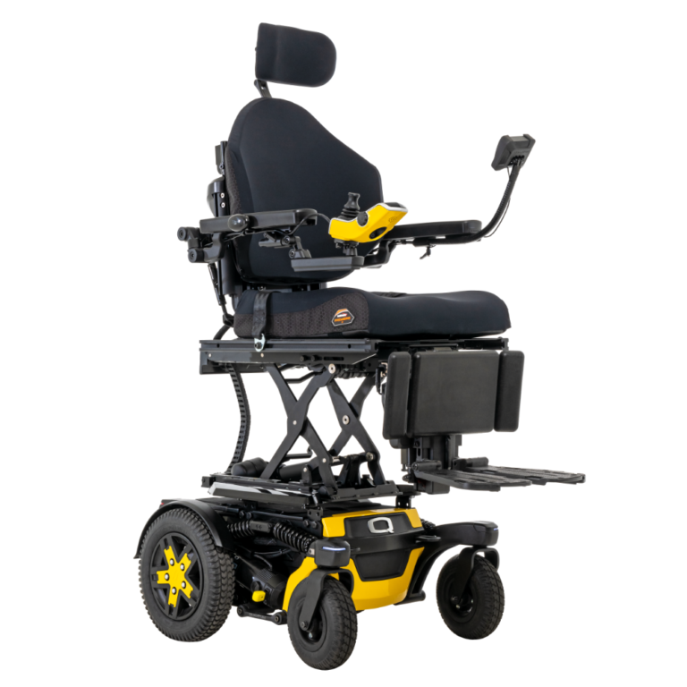 Quantum R-TRAK Rear Wheel Drive Power Wheelchair - GTK